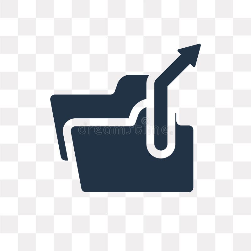 Upload Vector Icon Isolated on Transparent Background, Upload T Stock ...