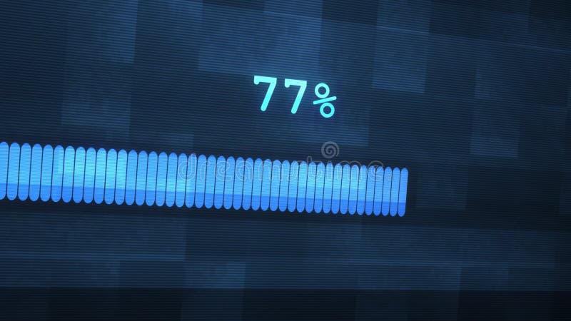 Uploading Bar Uploading Barloading Screen Pixelated Progress Animation ...