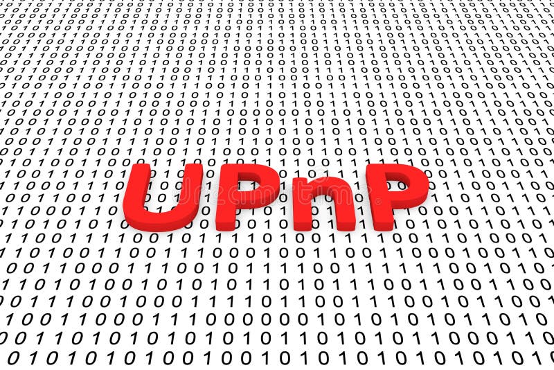 UPnP иллюстрация штока. иллюстрации насчитывающей техник - 100330389
