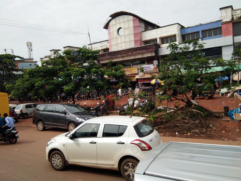 Uppala town editorial stock photo. Image of kasaragod - 97668773