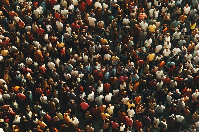 Upper Angle View of a Large Crow Stock Illustration - Illustration of ...