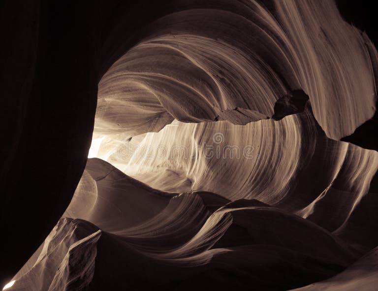 Upper Antelope Canyon stock photo. Image of formations - 19418616