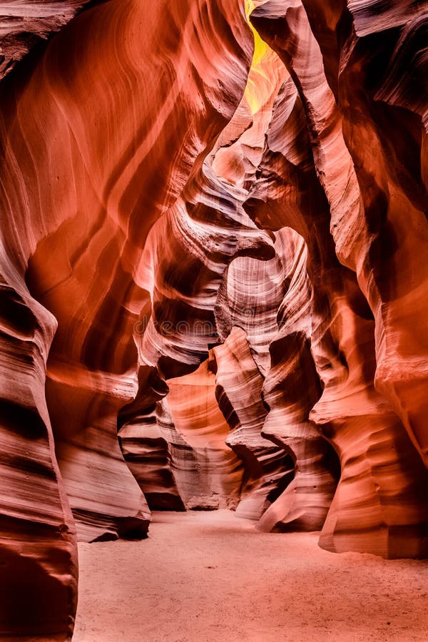 Upper Antelope Canyon Canyon Stock Photo - Image of nature, outdoors ...