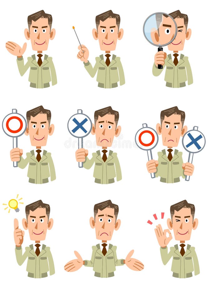 9 Types of Facial Expressions and Poses for the Upper Body of a Female ...