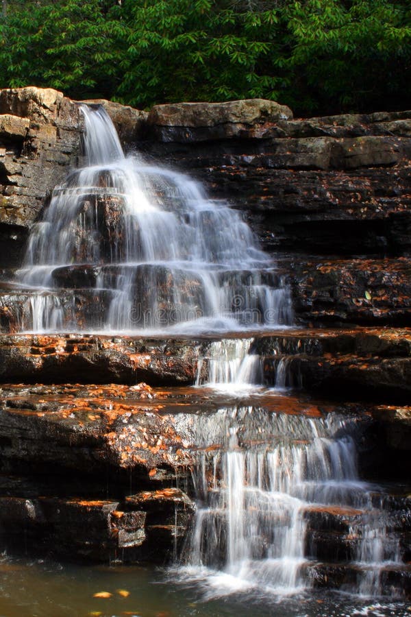 Upper Cascades stock photo. Image of stream, rocks, falls - 359236