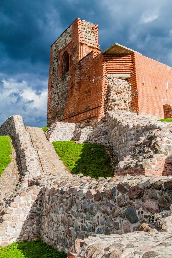 Upper Castle in Vilnius, Lithuan Stock Image - Image of tourism, upper ...
