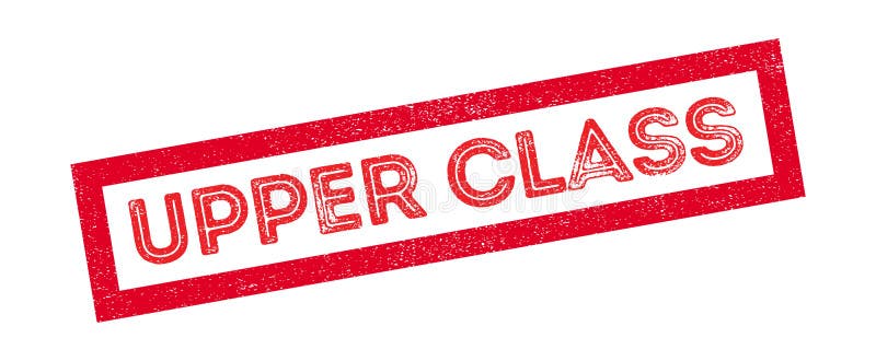 Upper Class rubber stamp stock vector. Illustration of members - 87319147