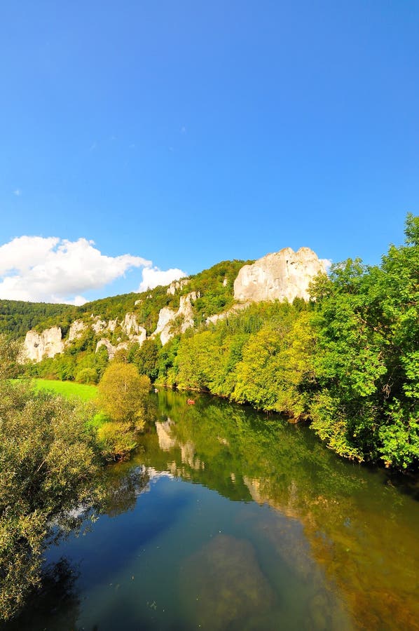 Upper Danube River Valley stock image. Image of patron - 139071299