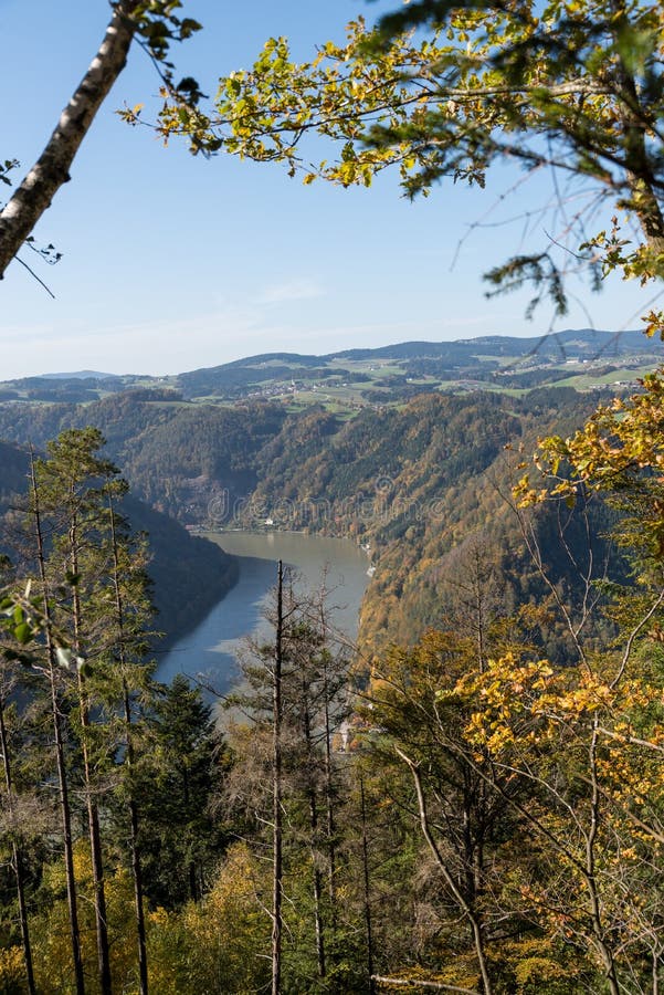 View of the Danube Region - Austria Stock Image - Image of country ...