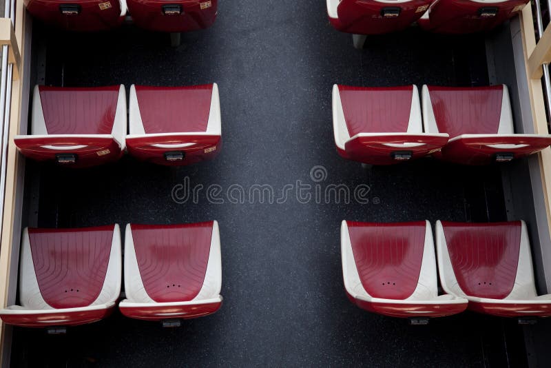 Upper Deck Double Decker Bus Stock Photo - Image of decker, sightseeing ...