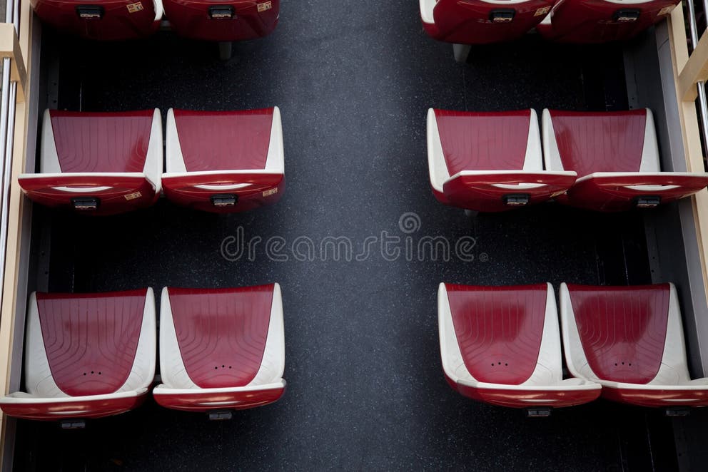 Upper Deck Double Decker Bus Stock Photo - Image of decker, sightseeing ...