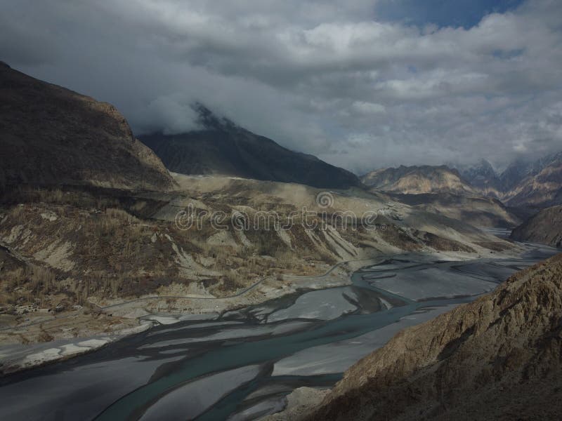 Upper Hunza Valley Pakistan Gilgit Baltistan Stock Photo - Image of ...