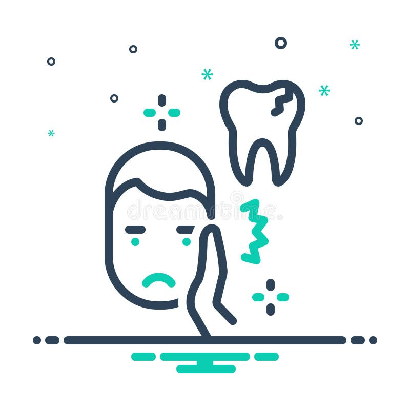 Mix Icon for Upper, Uppermost and Pain Stock Vector - Illustration of ...