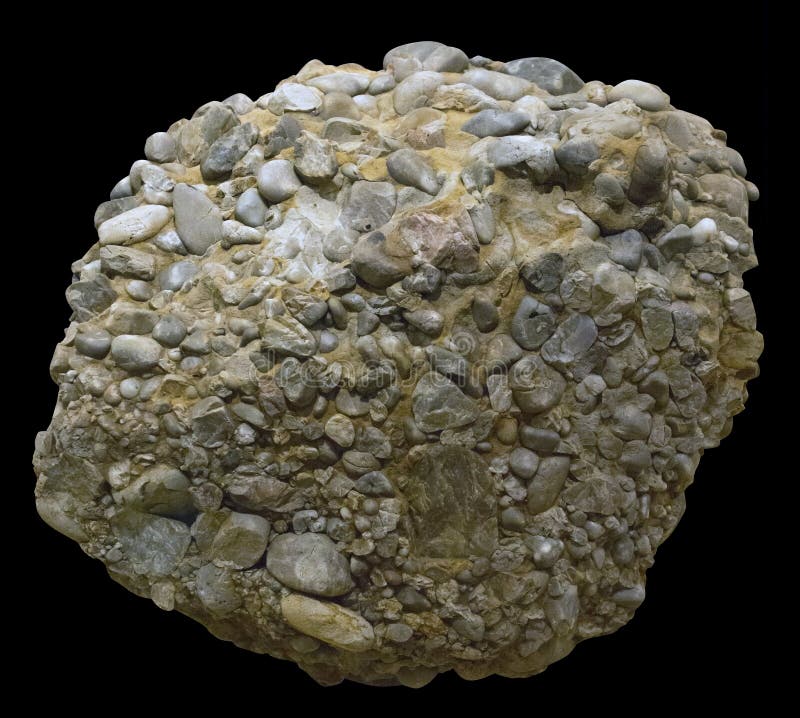 Upper Jurassic Siliceous Conglomerate Stock Image - Image of stone ...