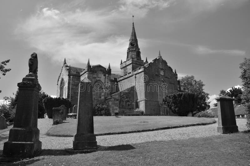 Upper Largo Church stock image. Image of church, religion - 56745007