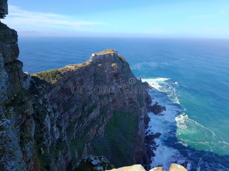 Upper Lighthouse Cape Point , Cape of Good Hope Stock Photo - Image of ...