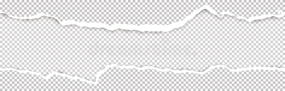 Ripped Open Paper with Vector Transparency Stock Vector - Illustration ...