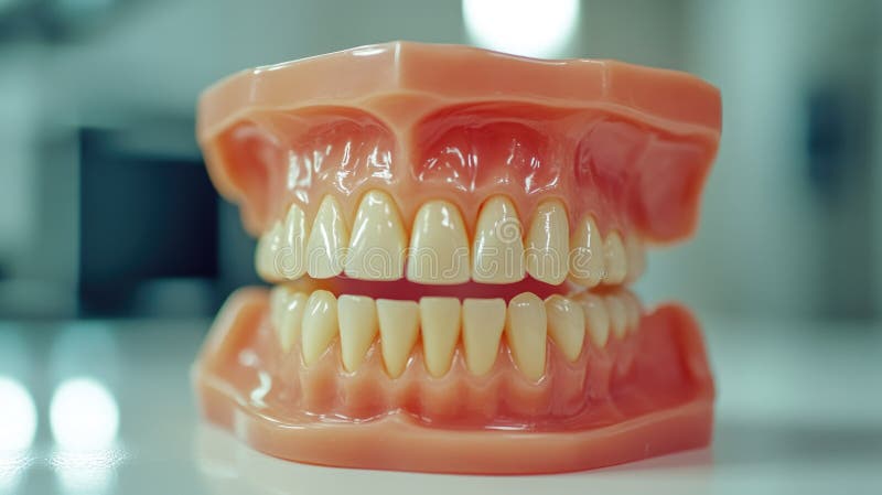 Upper and Lower Teeth Set stock photo. Image of resource - 389224840