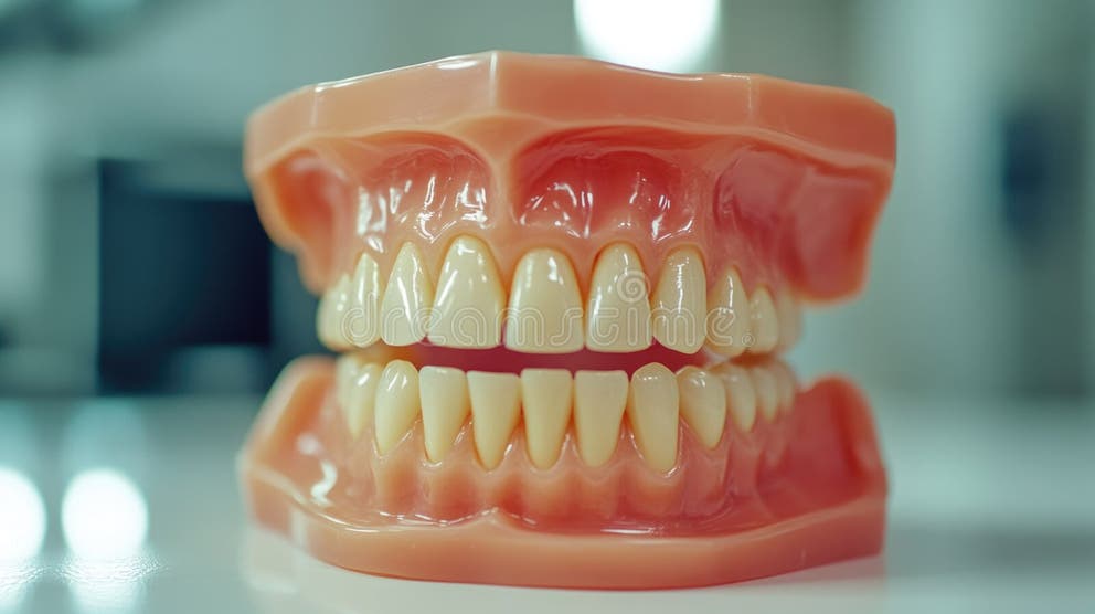 Upper and Lower Teeth Set stock photo. Image of resource - 389224840