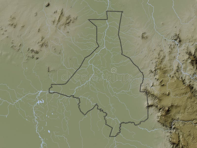 Upper Nile, South Sudan. Wiki. No Legend Stock Illustration ...