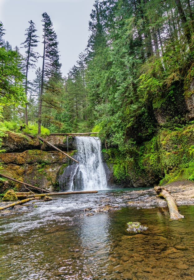 Upper North Falls Scene 3 stock photo. Image of wilderness - 279698862