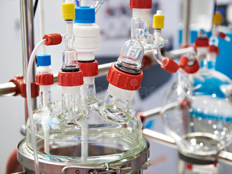 Laboratory reactor stock photo. Image of detail, chemistry - 147006668