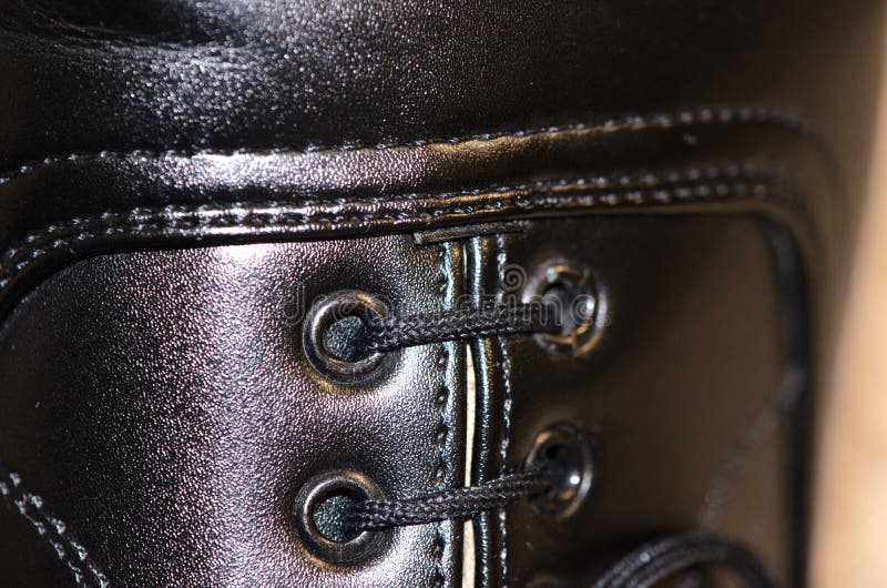 Upper part of shoe stock photo. Image of show, shoe - 111190326