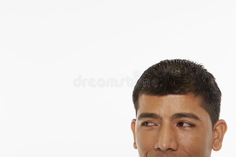 Upper Portion of a Man& X27;s Face Stock Image - Image of 2529, color ...