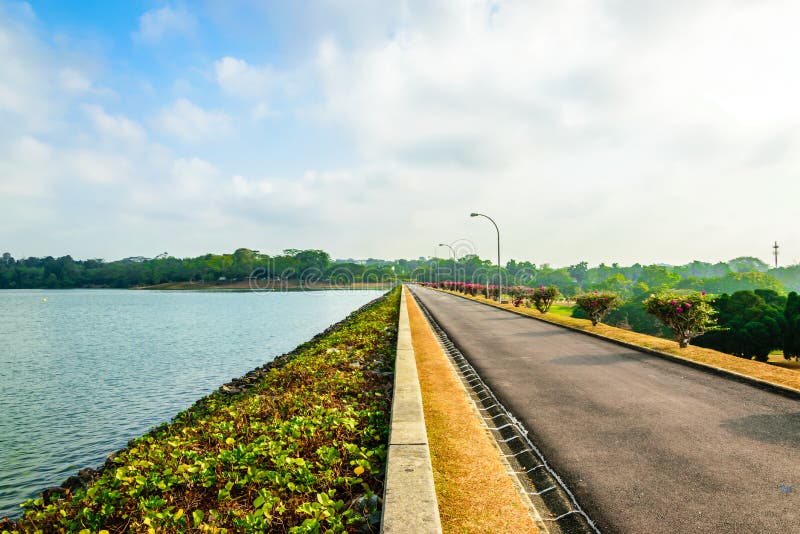 Upper Seletar stock image. Image of bridge, cityscape - 39372501