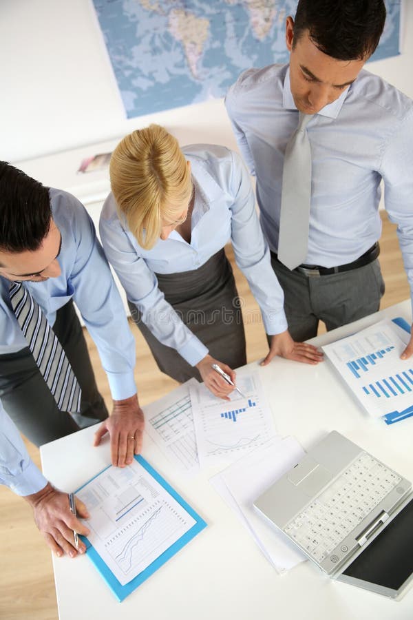 Business People Holding Binders Stock Photo - Image of business, people ...