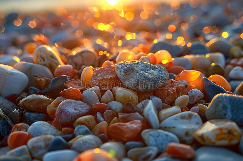 An Upper View of Various Types of Rocks, Showcasing Their Diverse ...