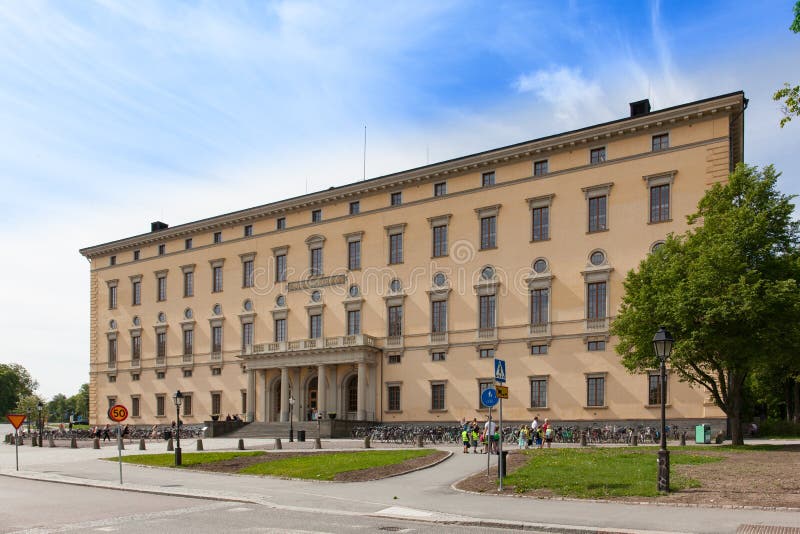 Uppsala University Library editorial stock photo. Image of europe ...