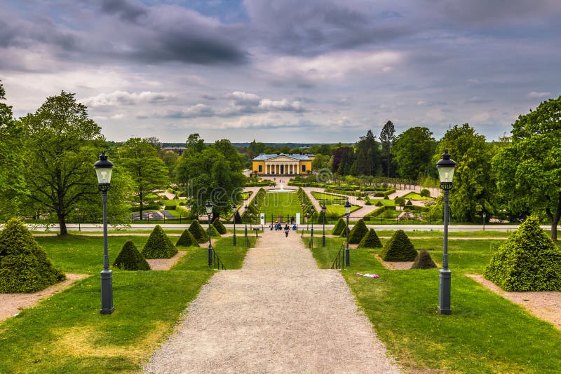 Uppsala University, Sweden stock image. Image of campus - 72658155