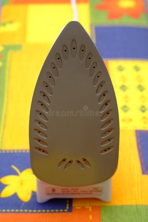 Upright Front Domestic Washing Steam Iron Stock Image - Image of ...