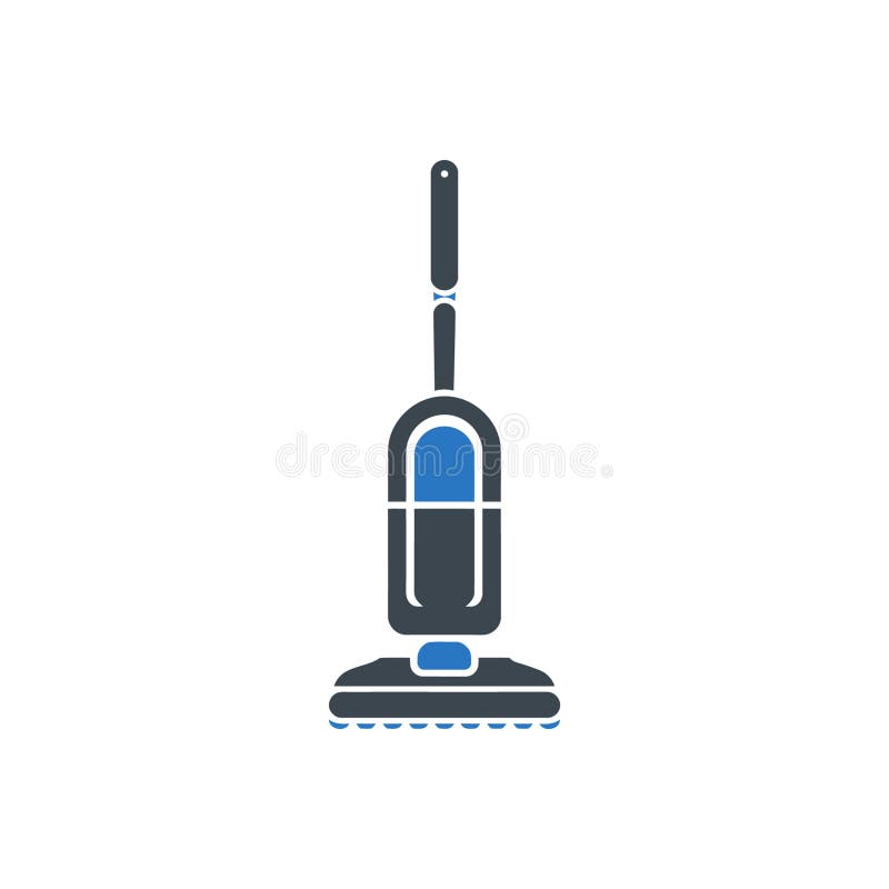 Upright Vacuum Icon stock vector. Illustration of appliance - 377661892