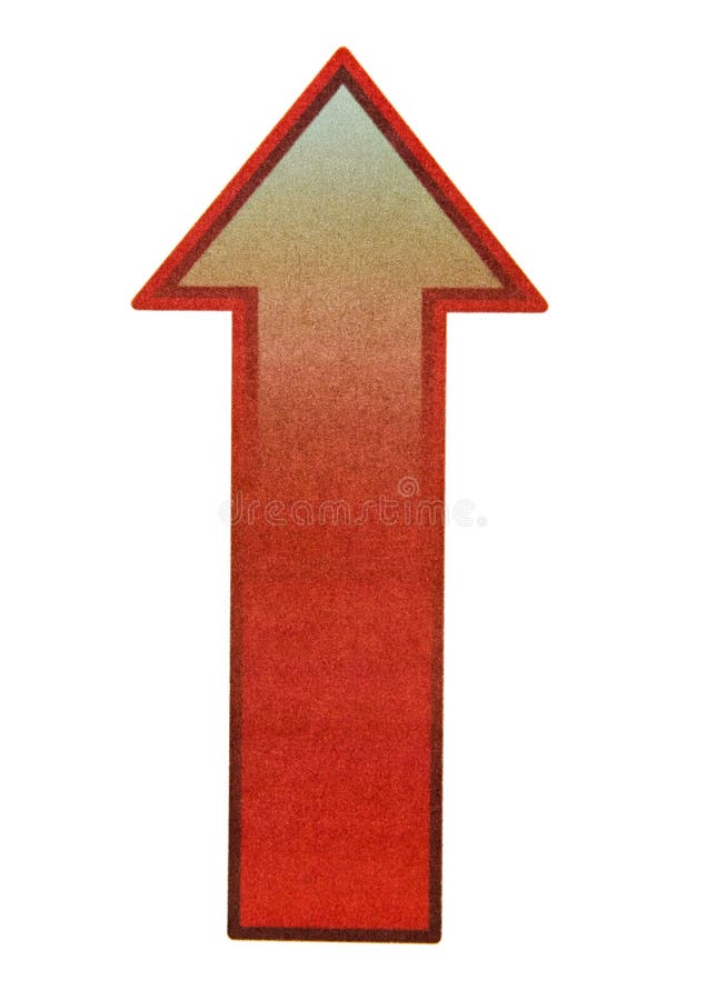 Uprise arrow sign stock illustration. Illustration of idea - 28671733