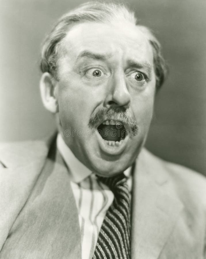 In an uproar stock photo. Image of angry, moustache, adult - 59797724