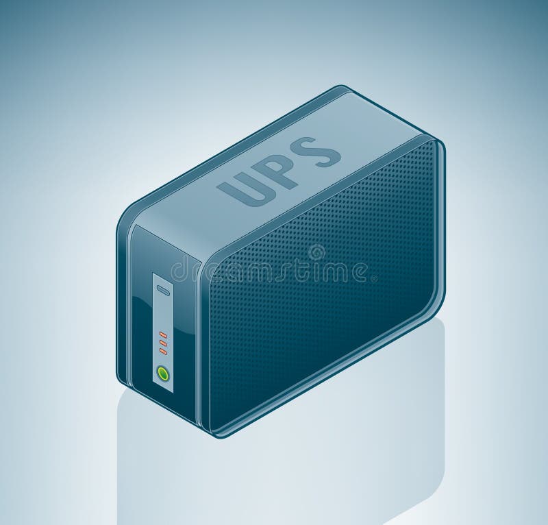 UPS (Uninterruptible Power Supply) Stock Vector - Illustration of ... UPS (Uninterruptible Power Supply) Stock Vector - Illustration of ...