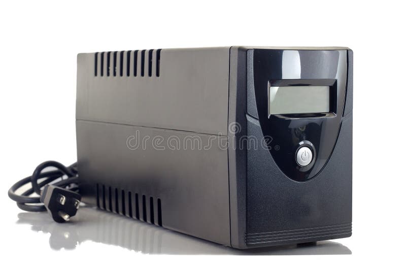 UPS stock image. Image of white, uninterruptible, equipment - 47069399
