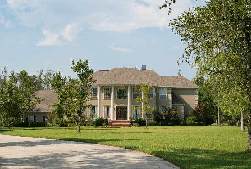 Upscale Home stock image. Image of mansion, architecture - 2900293