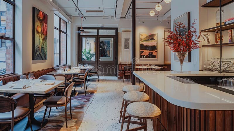 Upscale Hotel Restaurant Serving Personalized Tasting Menu at Chef S ...