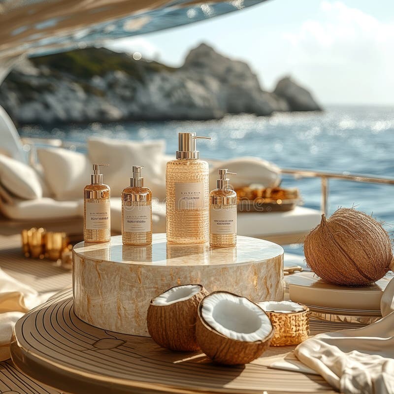 An Upscale, Tropical Spa Setting with a Luxurious Infinity Pool ...