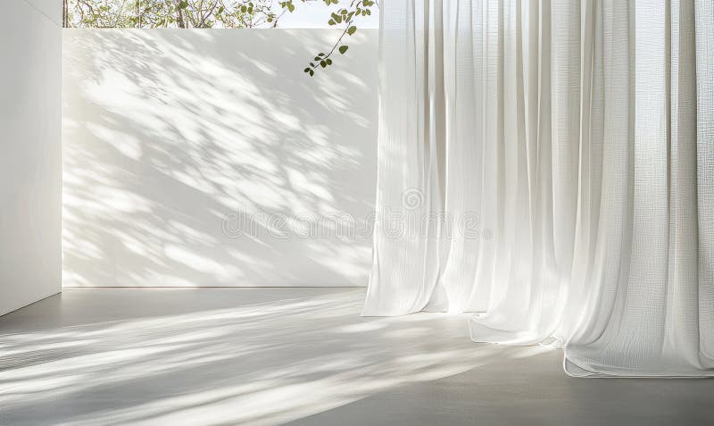 The Upscale Vacant Living Room Interior Design with a Textured Wall ...