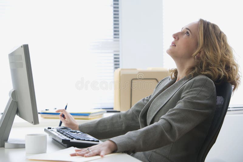 Frown Receptionist Stock Photos - Free & Royalty-Free Stock Photos from ...