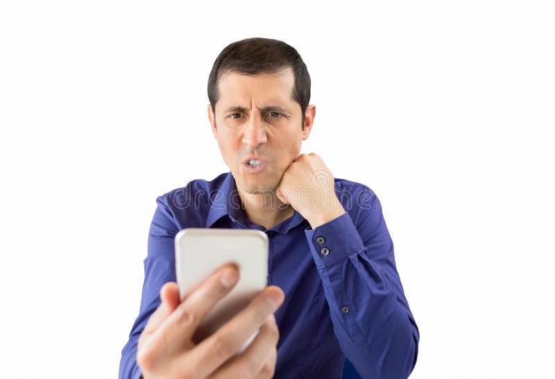 Upset call center worker stock photo. Image of face - 191674596