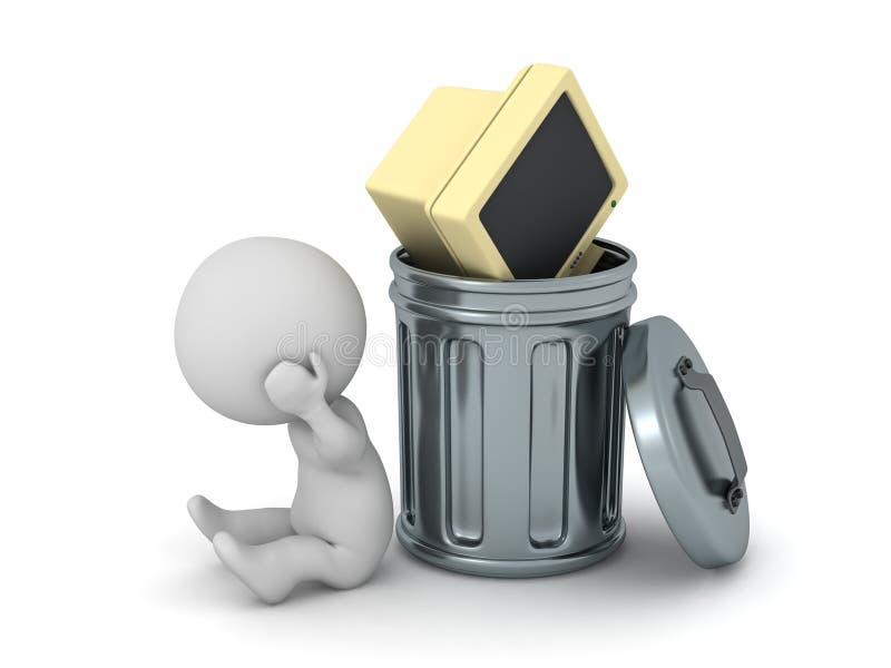 Throw Away Computer Stock Illustrations – 178 Throw Away Computer Stock ...