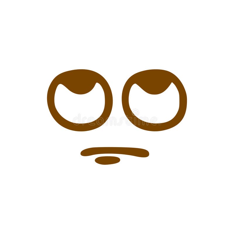 Upset Emoticon is from a Collection of One-of-a-kind Hand-drawn Style ...