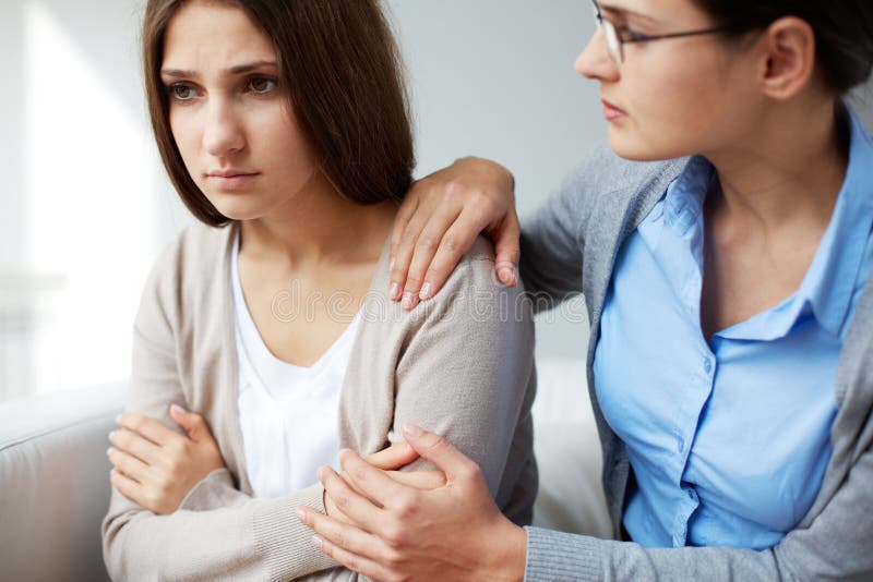 Reassuring gesture stock image. Image of counseling, comforting - 34593113