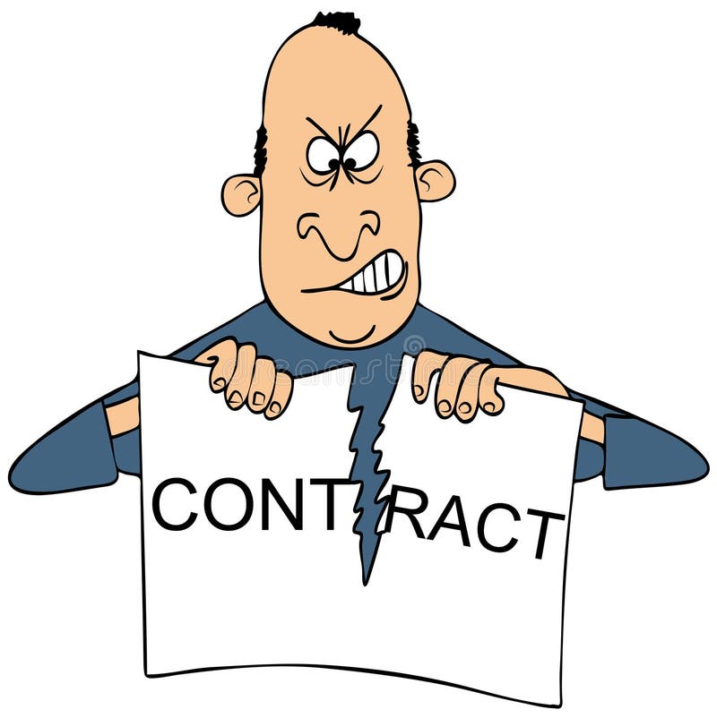 Rip Up Contract Stock Illustrations – 6 Rip Up Contract Stock ...