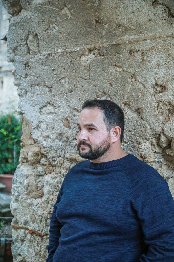 Upset Man Tired of Waiting stock image. Image of checking - 351699575